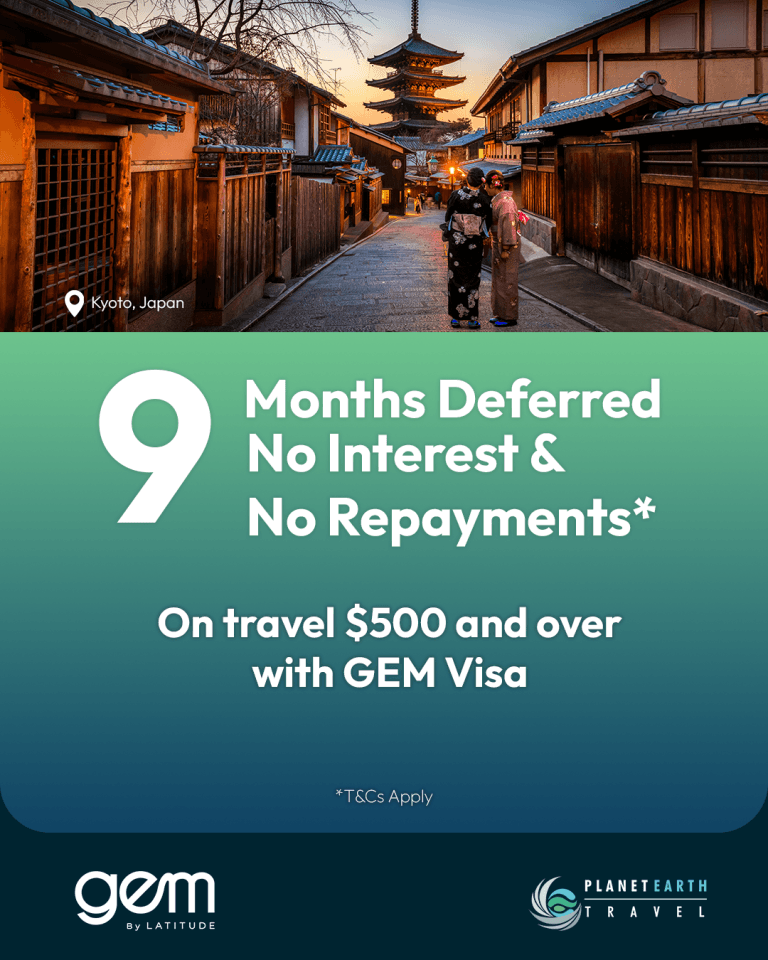 Interest Free Travel Options | Gem Visa, NOW Rewards Visa & Q Card ...